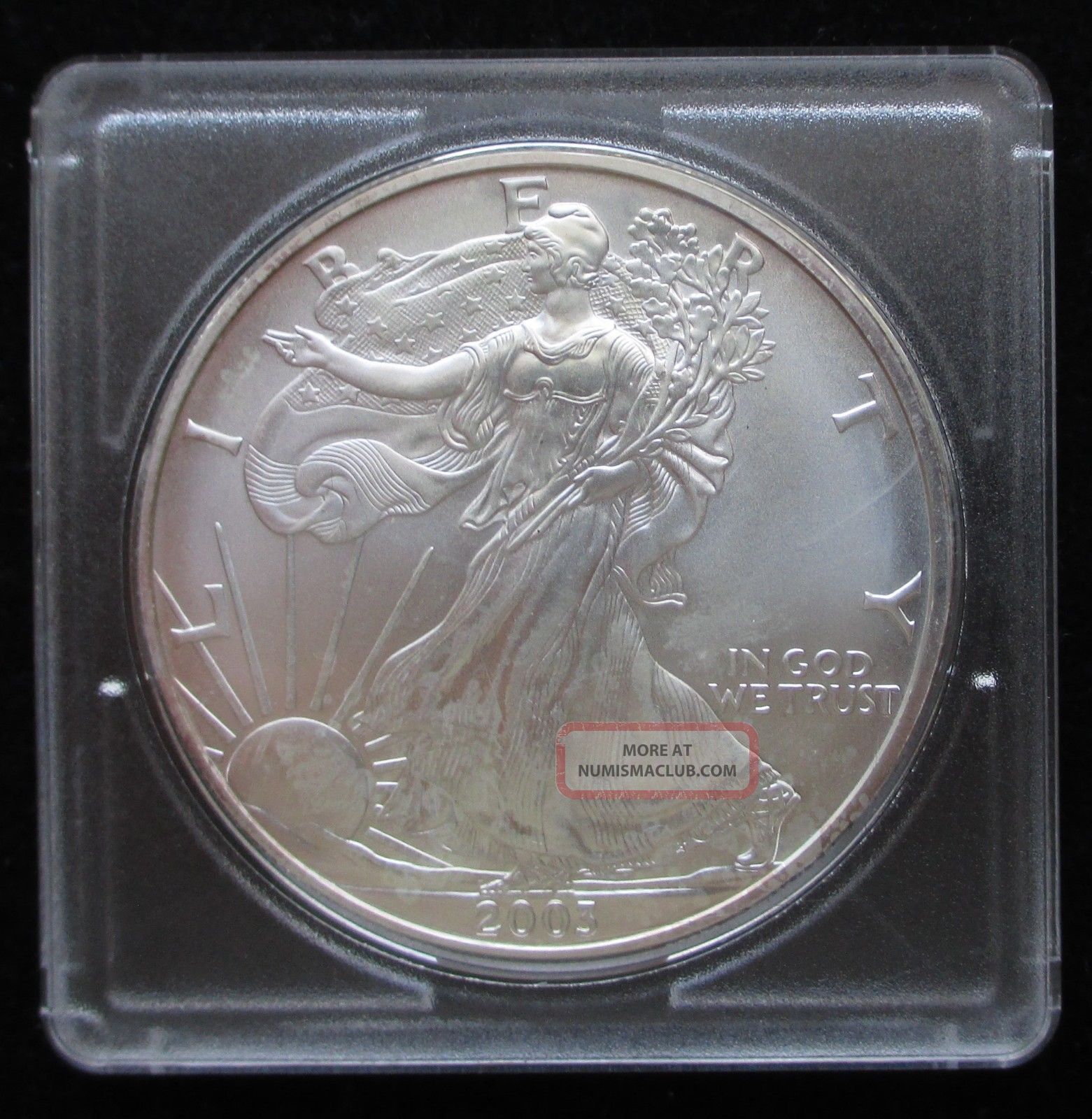 2003 Silver American Eagle One Dollar 1 Oz. Uncirculated
