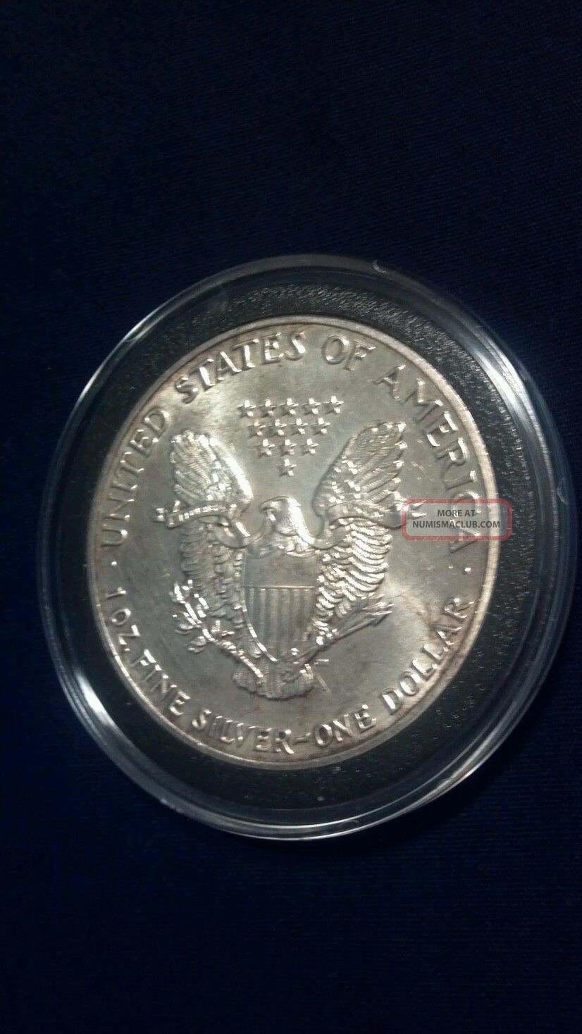 1989 American Silver Eagle 1oz Solid Silver Coin Key Date Uncirculated