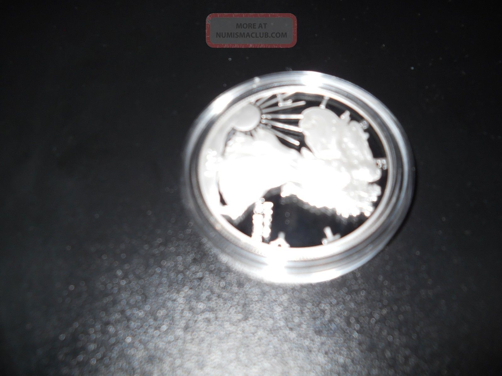 2004 - W 1 Oz Proof Silver American Eagle (w/box &)
