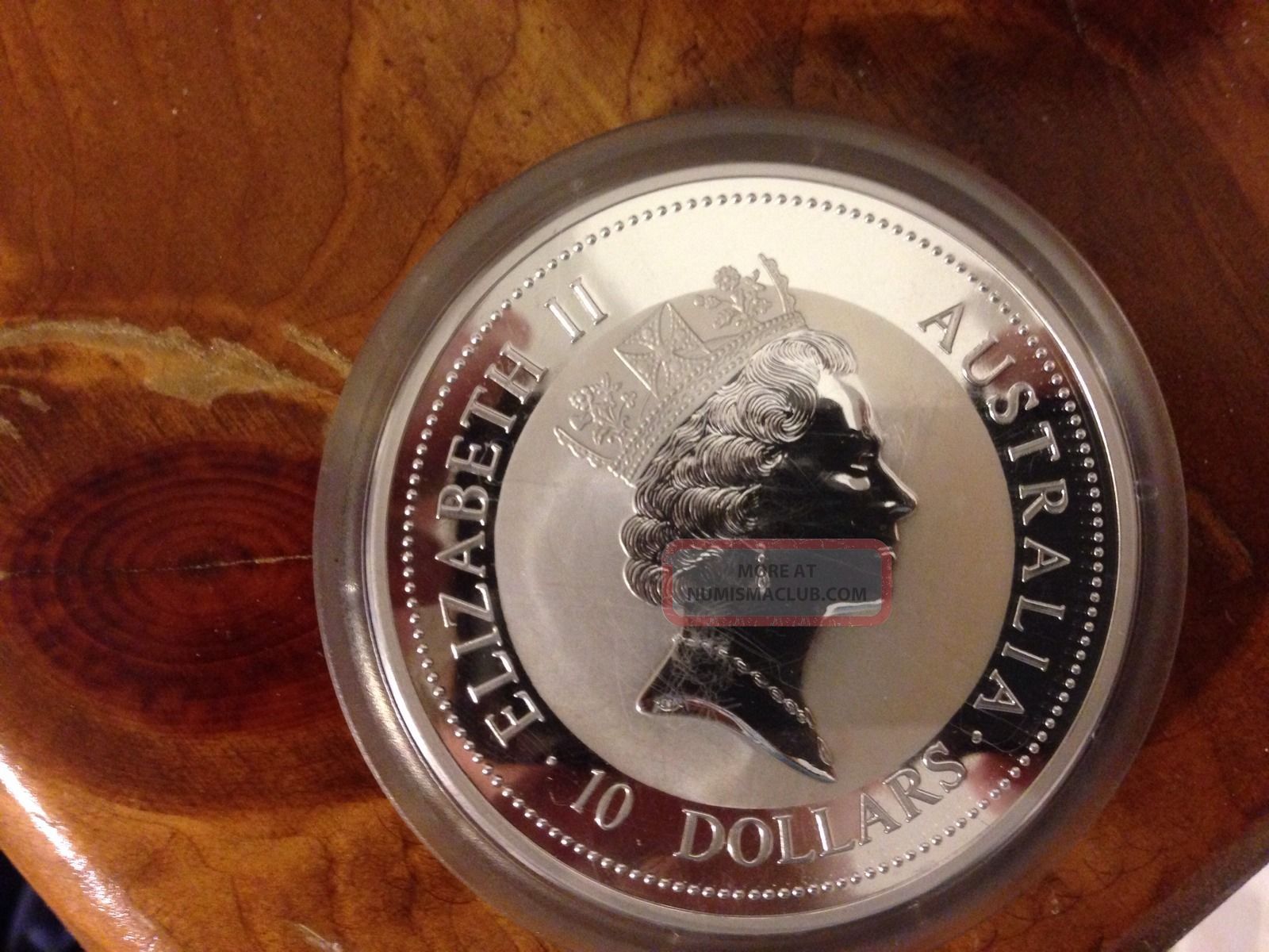 1994 10 Oz Silver Australian Kookaburra $10. 999 Coin