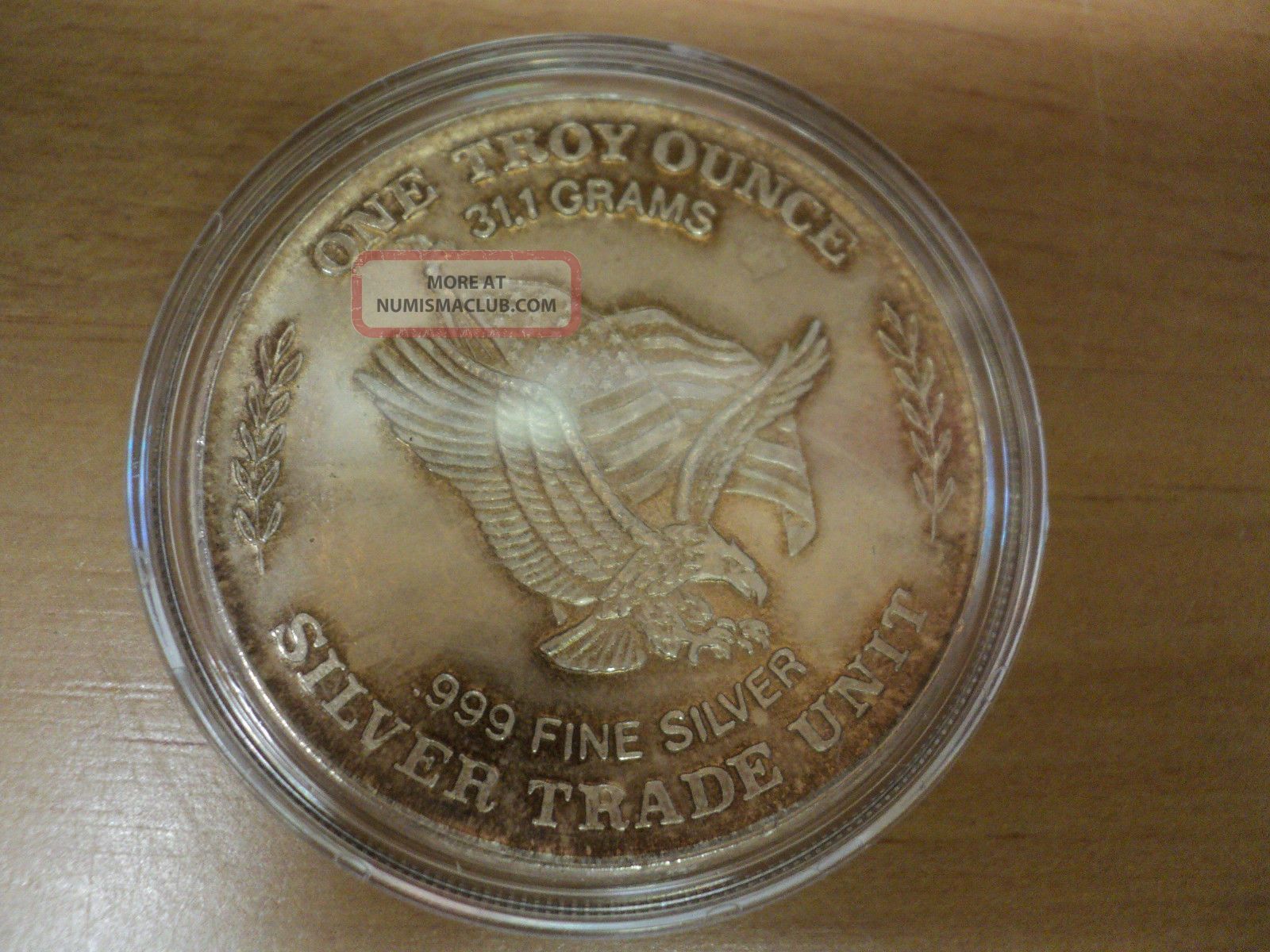 1981 U. S. Assay Office San Francisco One Troy Ounce Silver Round