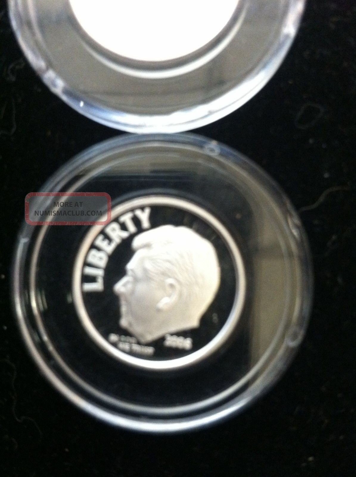 (2) 2006 Ronald Reagan Silver Proof Dime. 999 Fine Silver