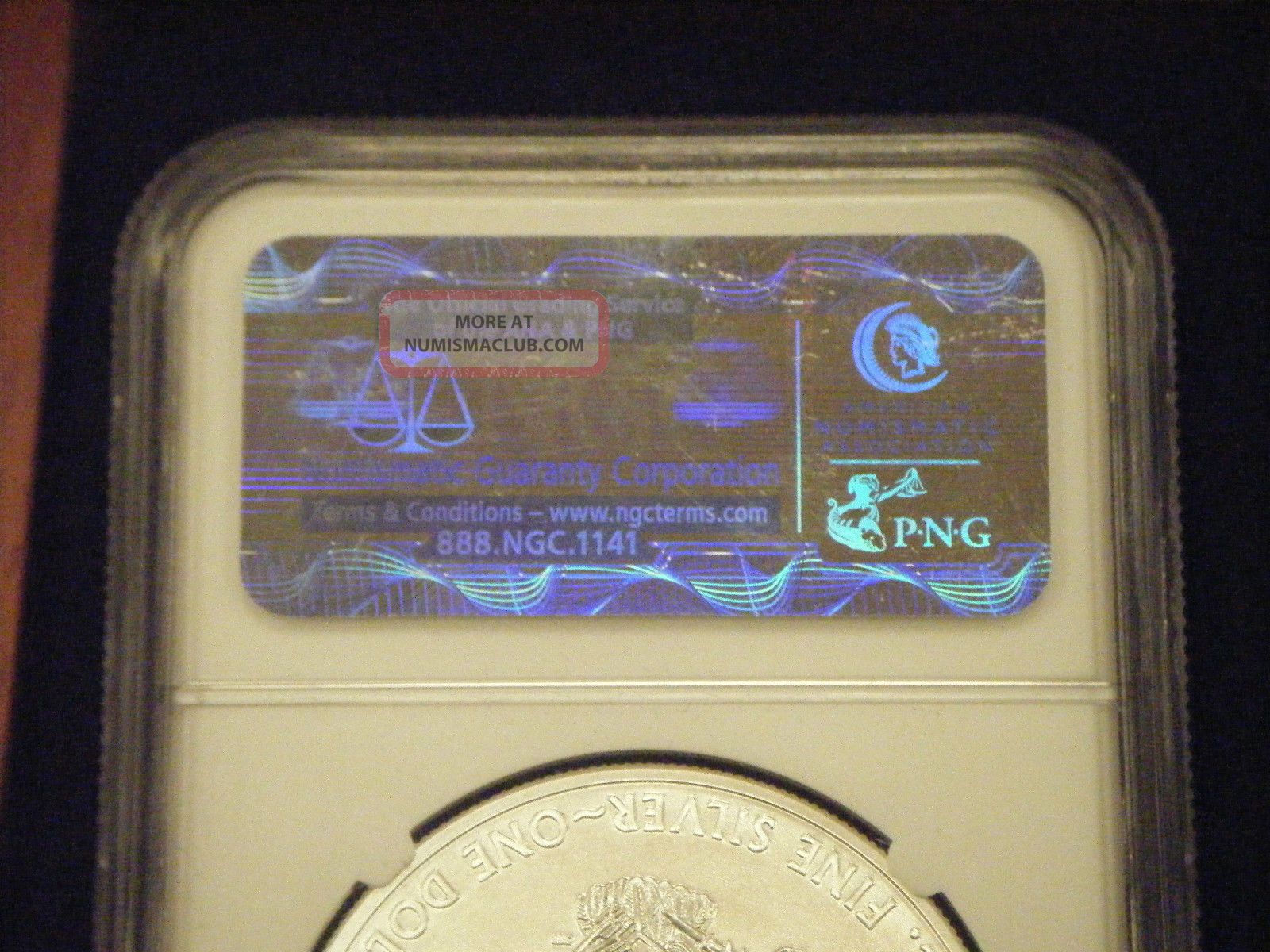 2012 W $1 Ms70 Silver Eagle Coin Ngc Ms 70 First Releases W