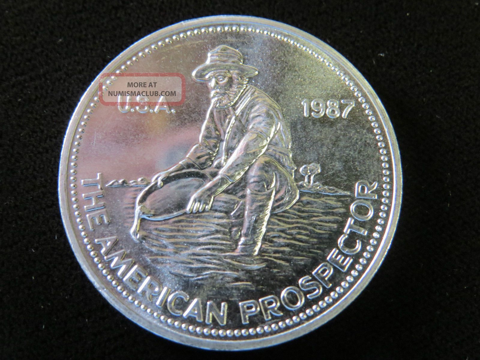 1987 1 Oz Engelhard Silver Coin The American Prospector
