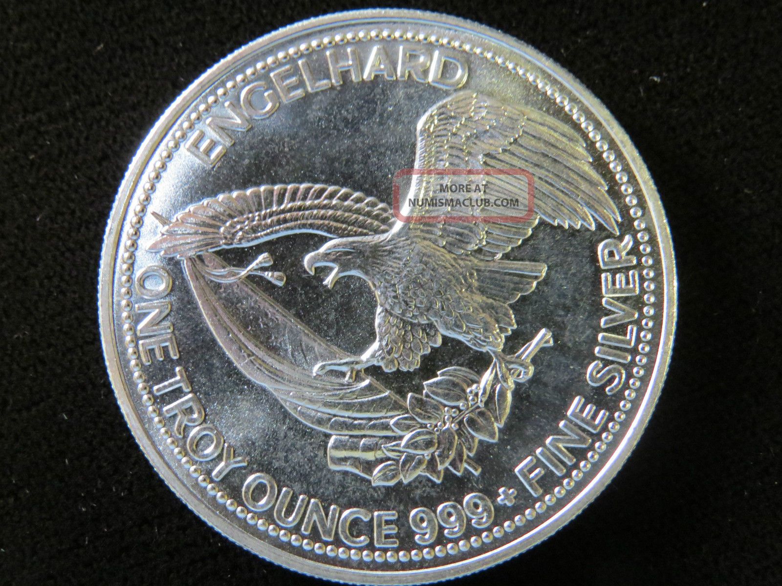 1987 1 Oz Engelhard Silver Coin The American Prospector