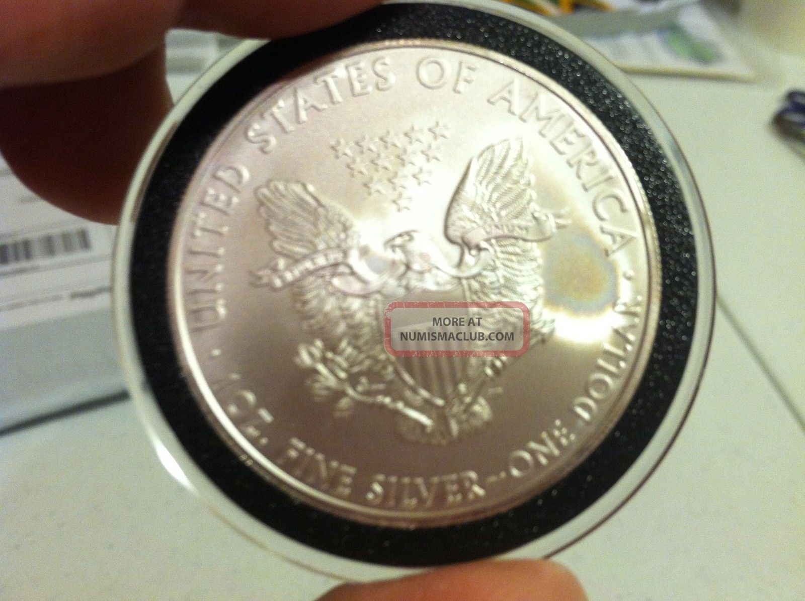 2008 Silver American Eagle 1 Oz. 999 Uncirculated