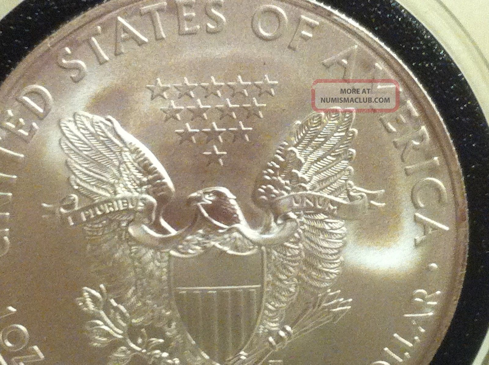2008 Silver American Eagle 1 Oz. 999 Uncirculated