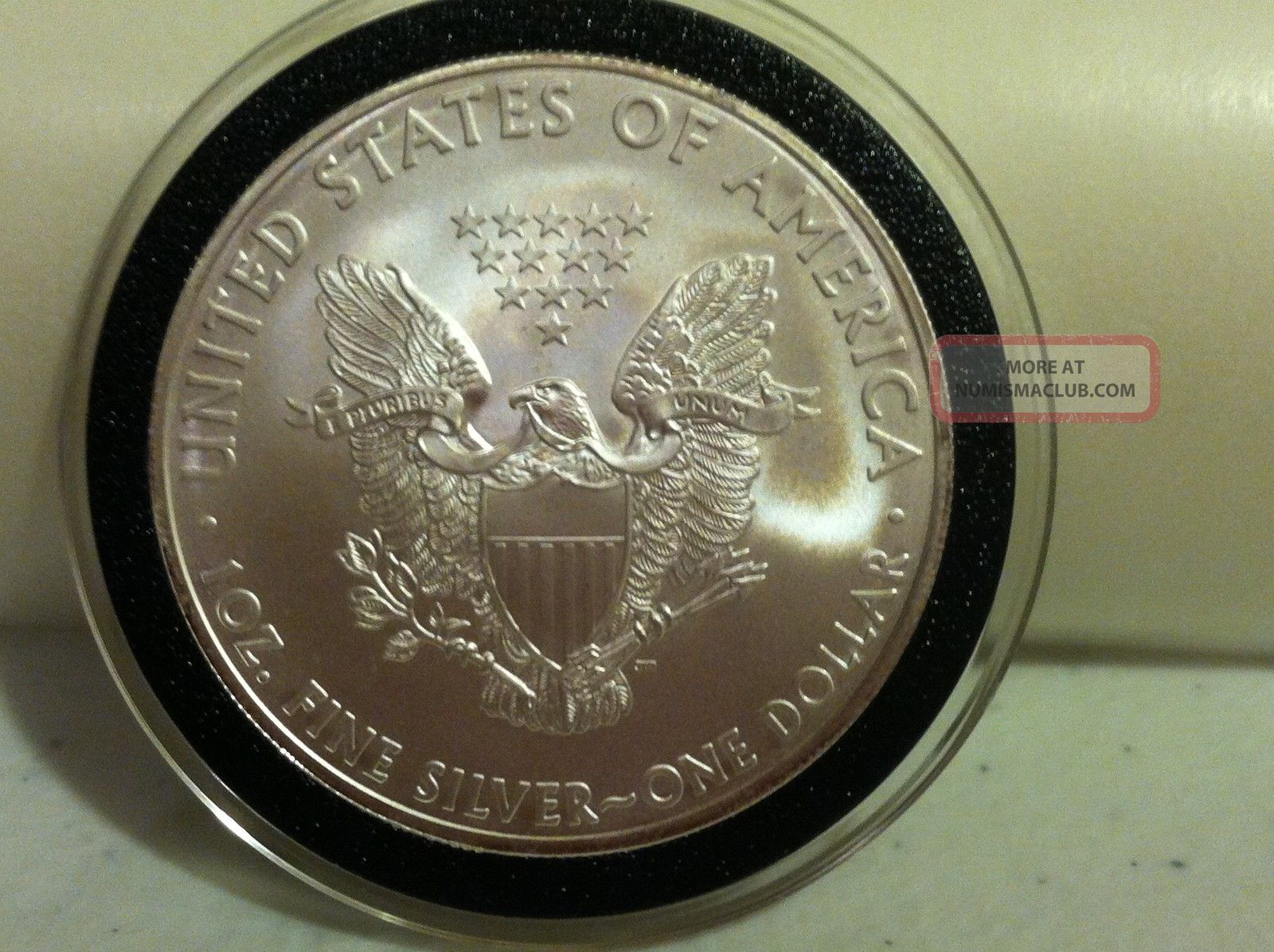 2008 Silver American Eagle 1 Oz. 999 Uncirculated