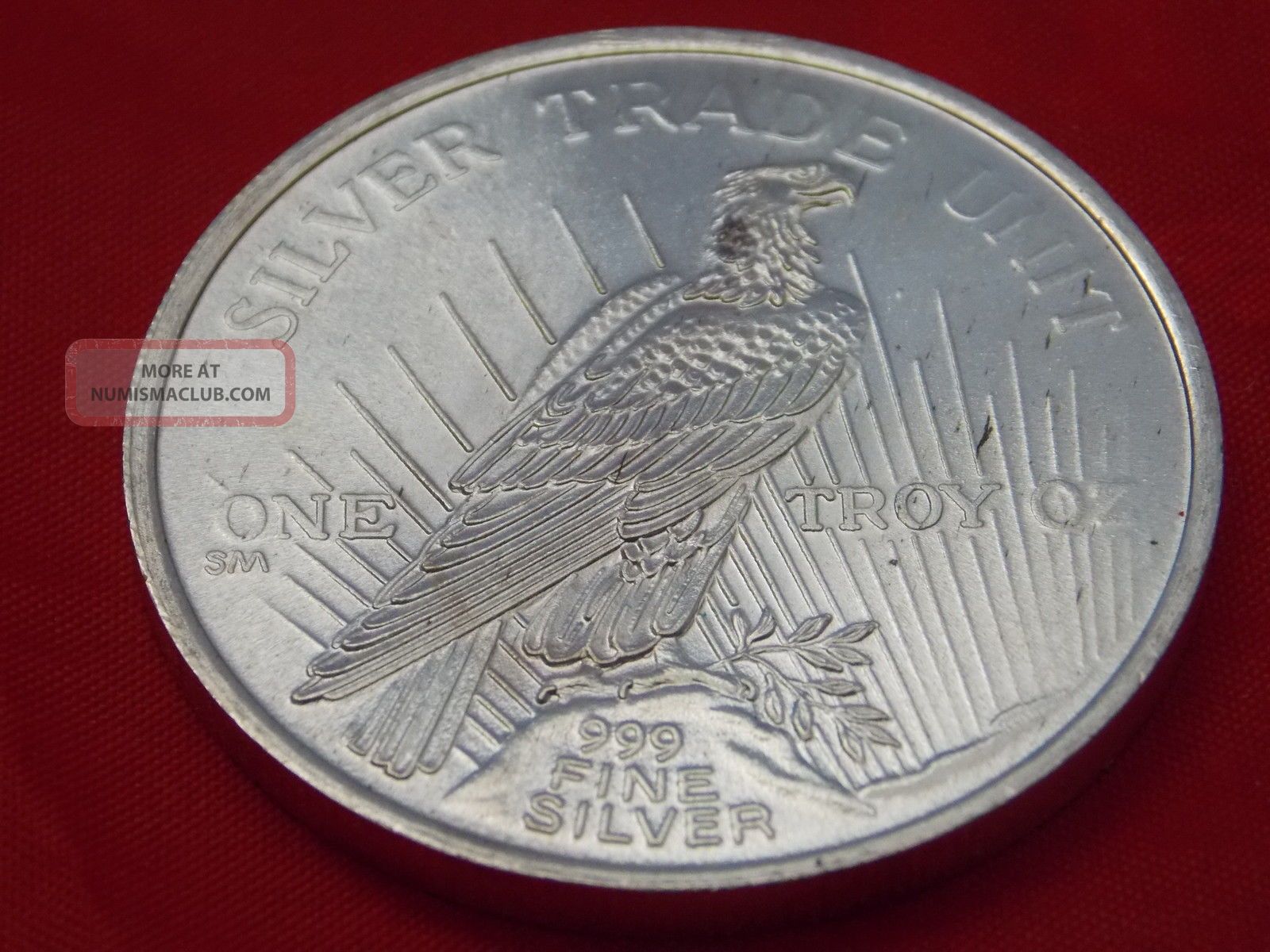 1986 Peace Dollar Design. 999 Silver Bullion/ Trade Unit 2