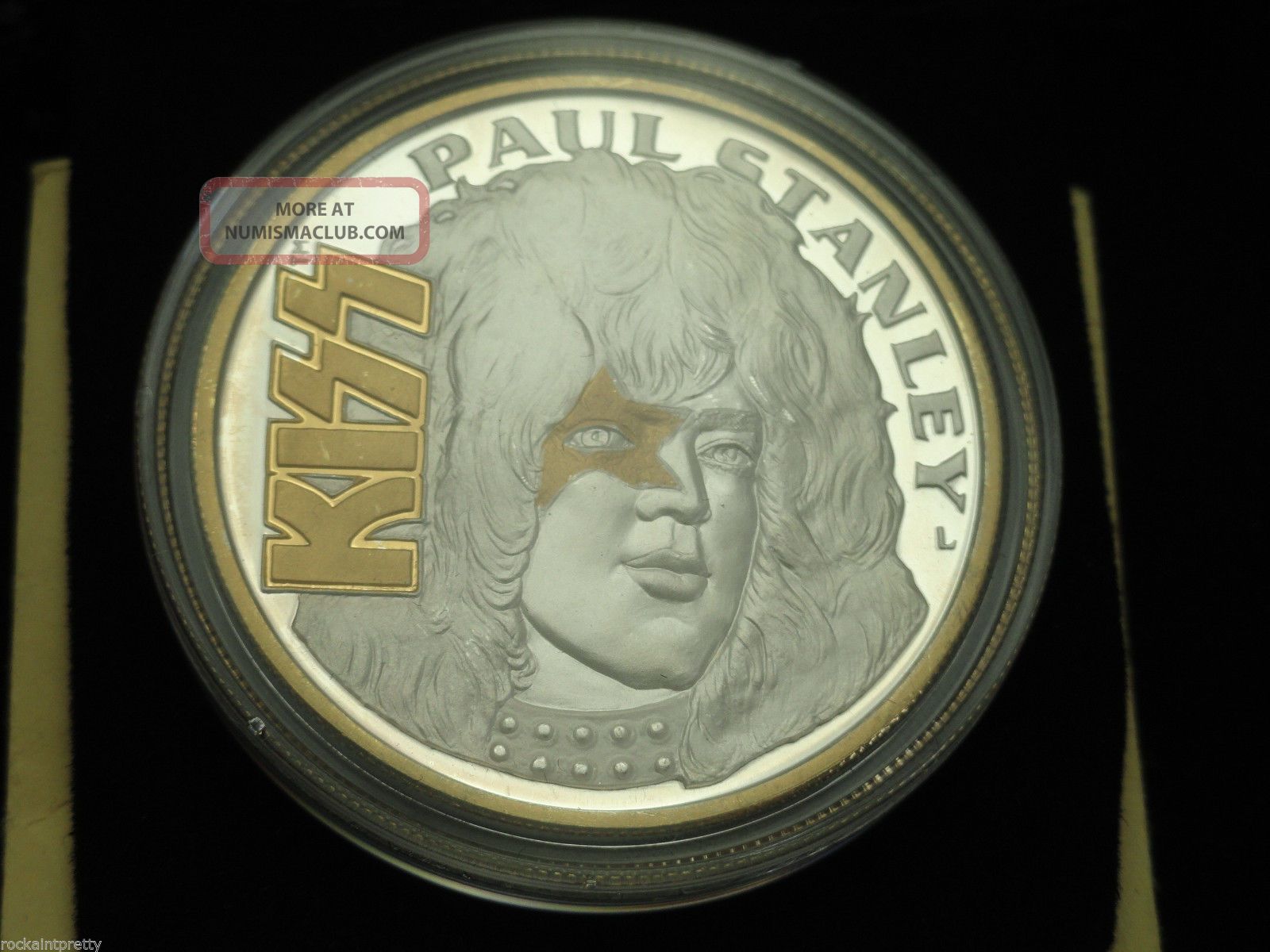 Kiss Coin 1oz. 999 Paul Stanley Silver Psycho Circus Tour 1998 - 1999 C226
