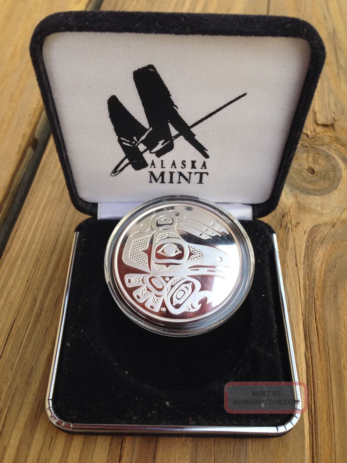 Totemic Raven Silver 1oz Medallion