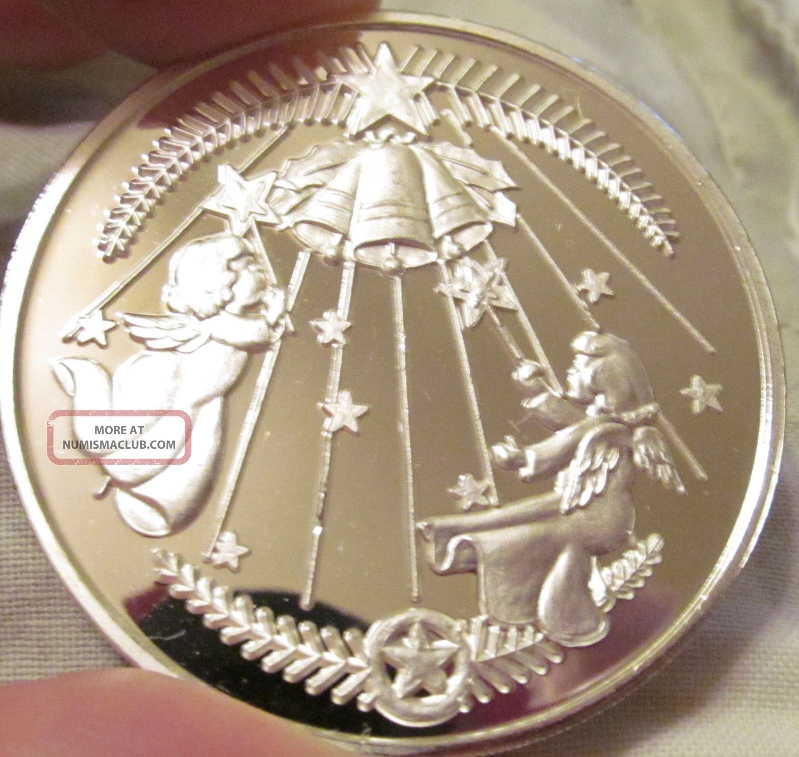 2 Troy Oz. Silver Bullion Round Gem Bu Proof - Like. 999 Fine Coin ...