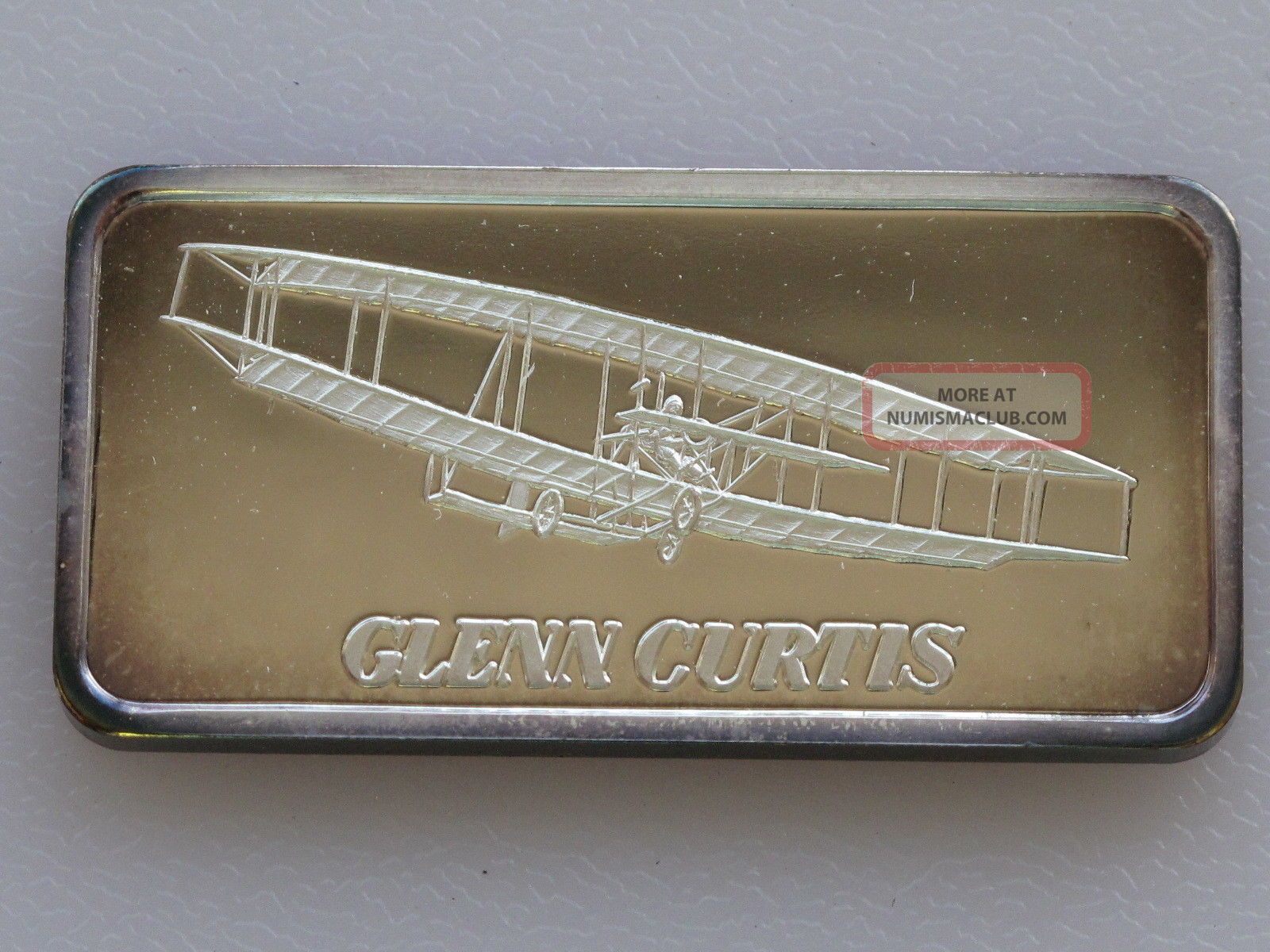 Glenn Curtis Silver Art Bar Hamilton World Of Flight D2212