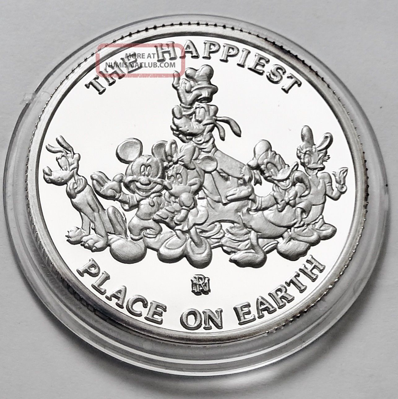 Disney Mickey 35 Years Of Magic Happiest Place 1 Troy Oz. 999 Fine ...