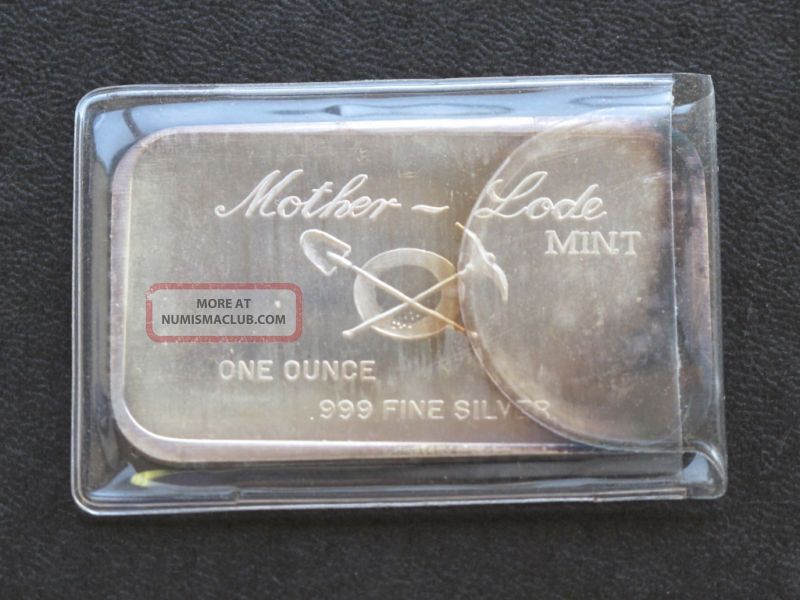 1973 Father ' S Day Silver Art Bar Mother Lode A6252