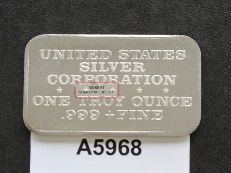 Ussc 1974 Carry Nation Silver Art Bar A5968