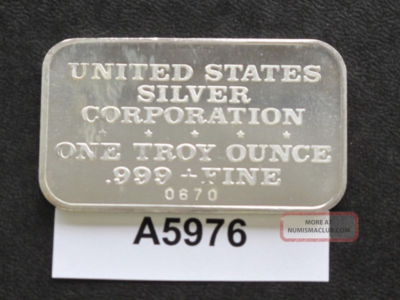 Ussc Ford In Your Future Silver Art Bar A5976