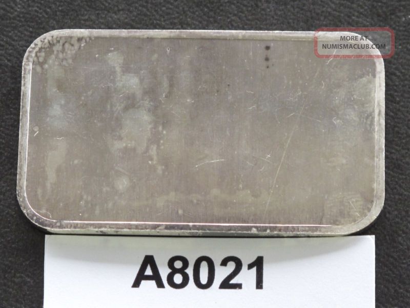 The General 1862 - 1972 Train Silver Art Bar A8021