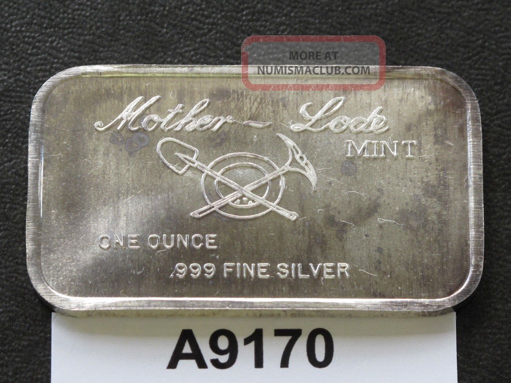 Orleans Silver Art Bar Mother - Lode A9170