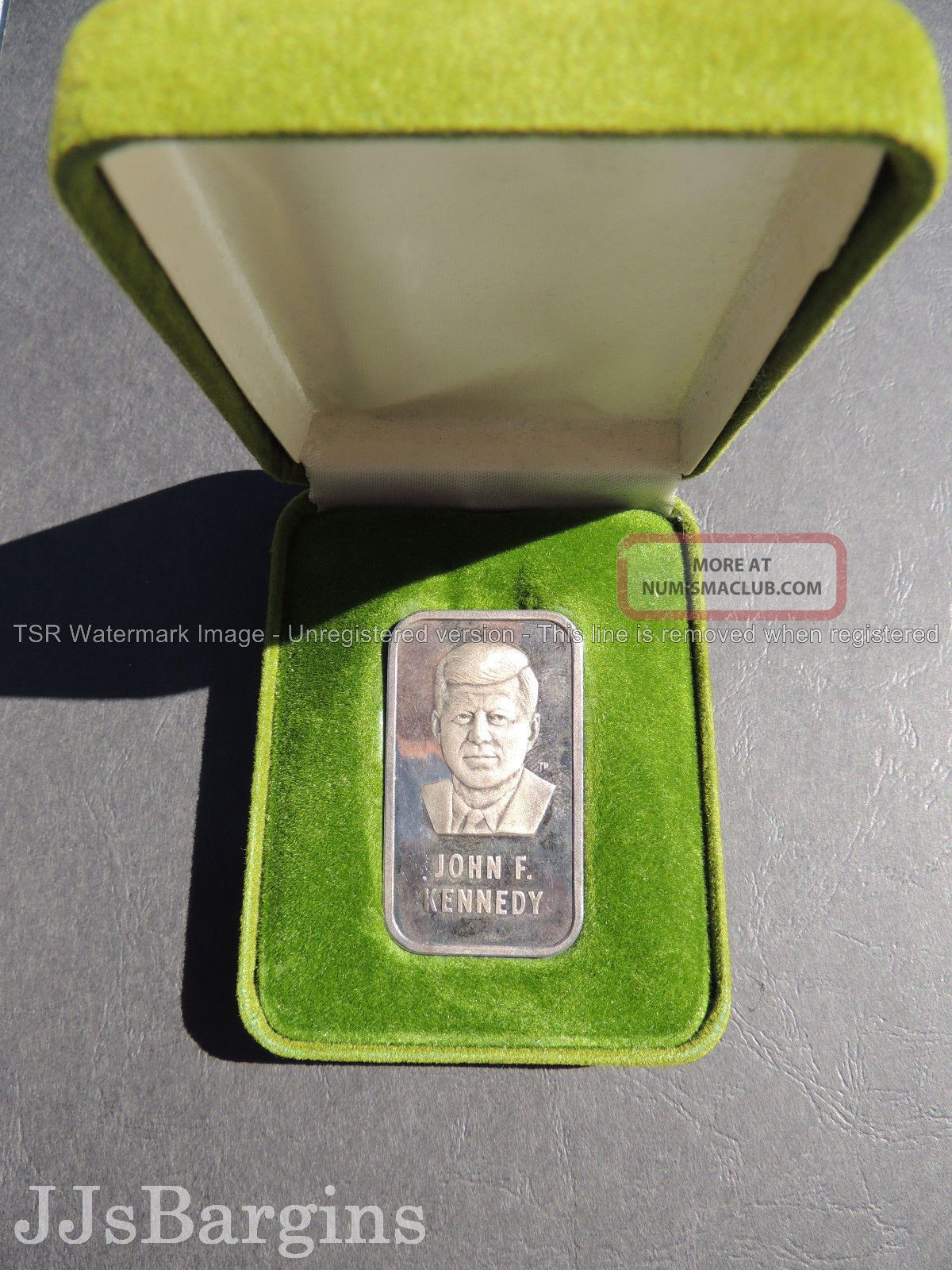 1973 John F. Kennedy, Limited Edition 1 Ounce, . 999 Silver Bar