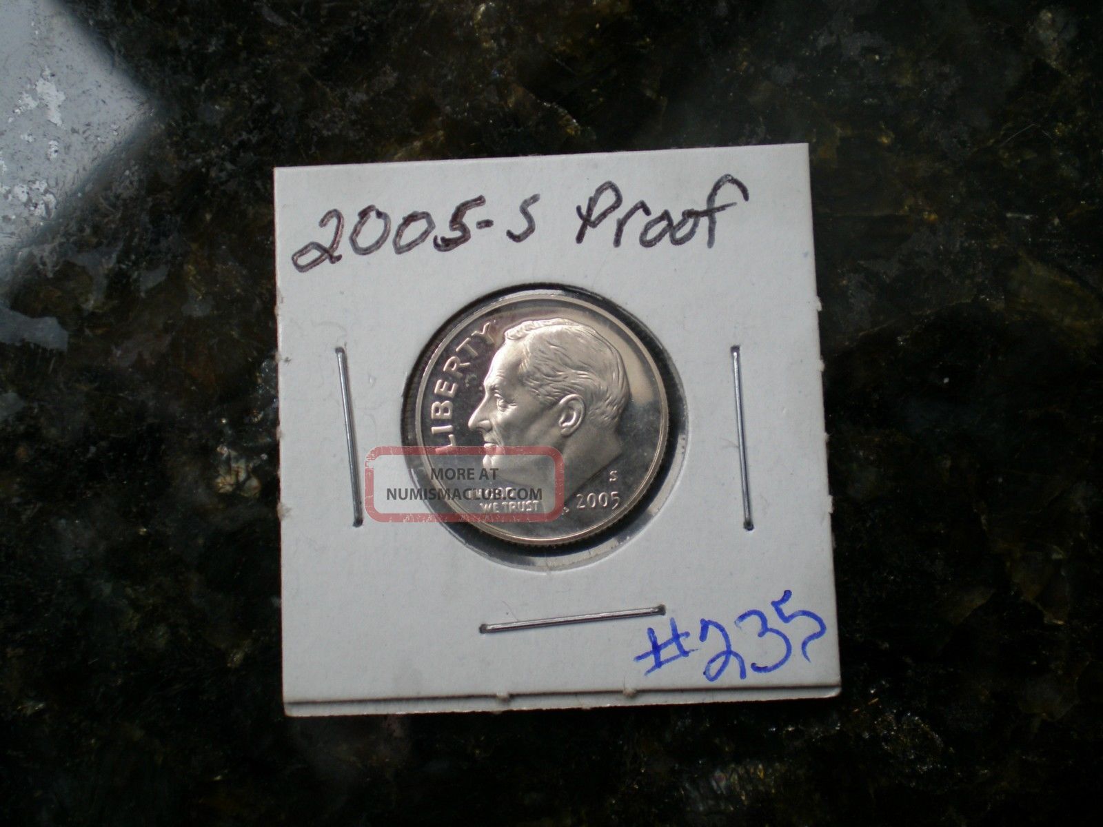 2005 S Proof Roosevelt Dime