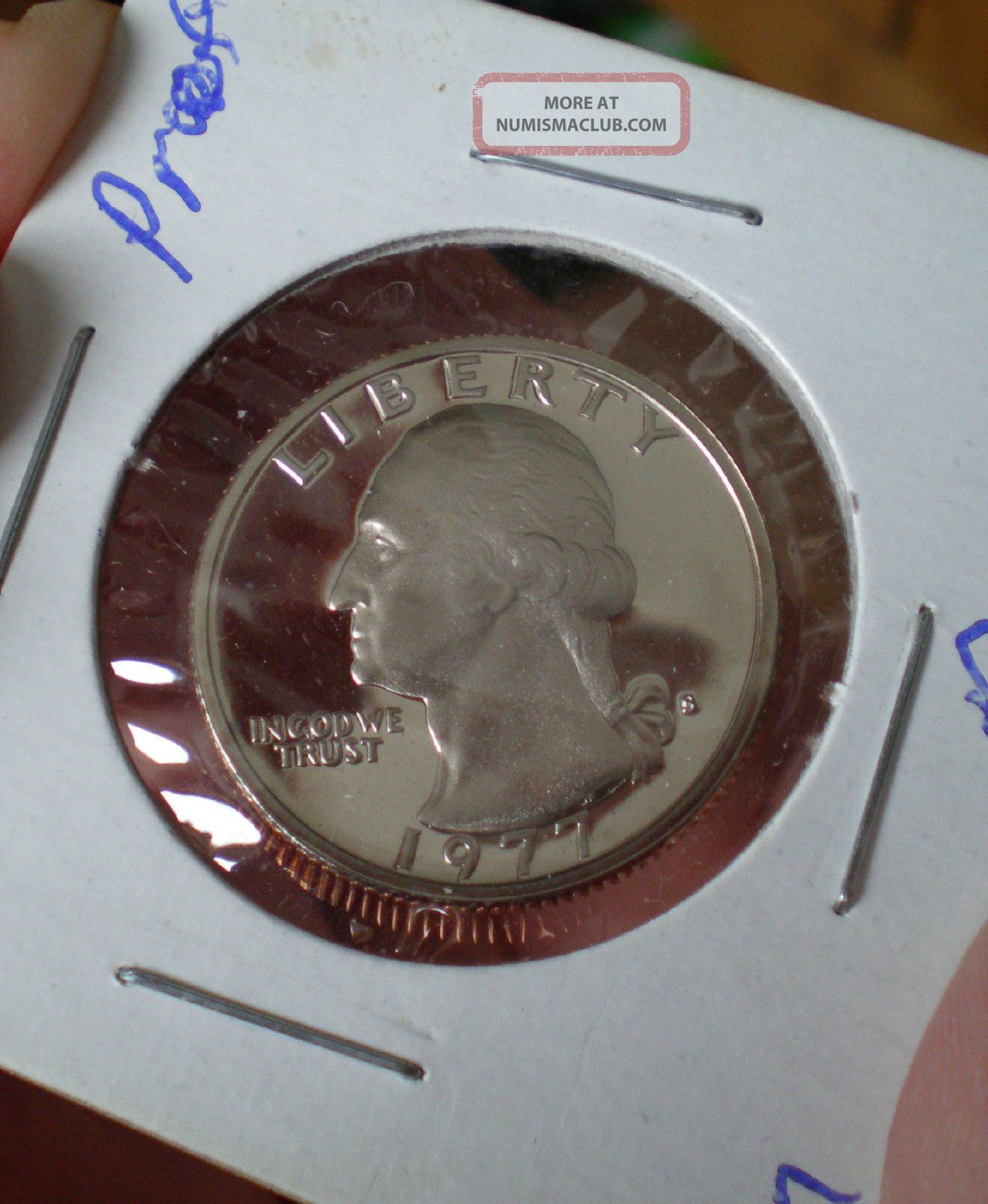 1977 S Washington Quarter Proof