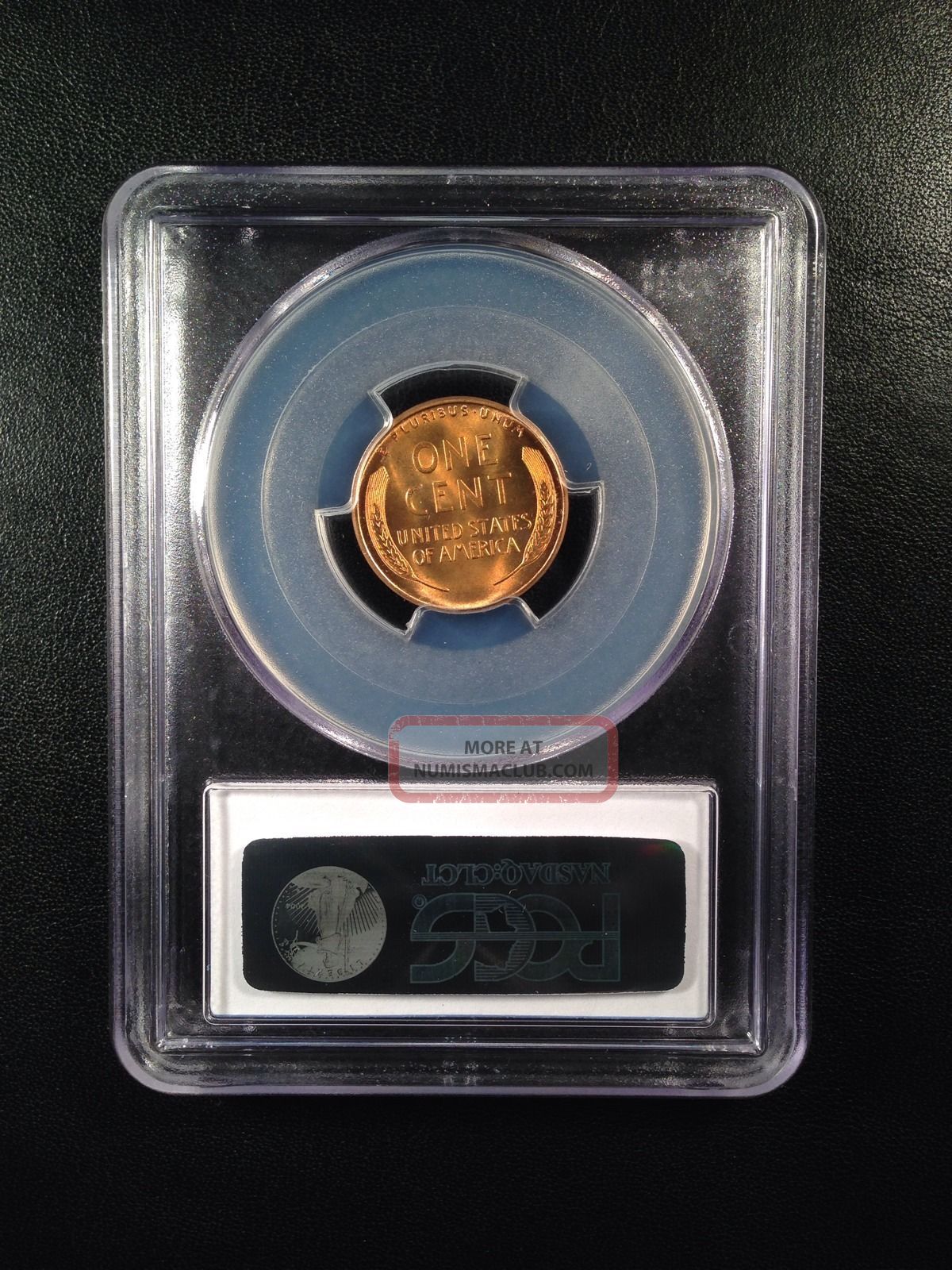 1945 - D Lincoln Wheat One Cent Pcgs Ms67rd 28923169