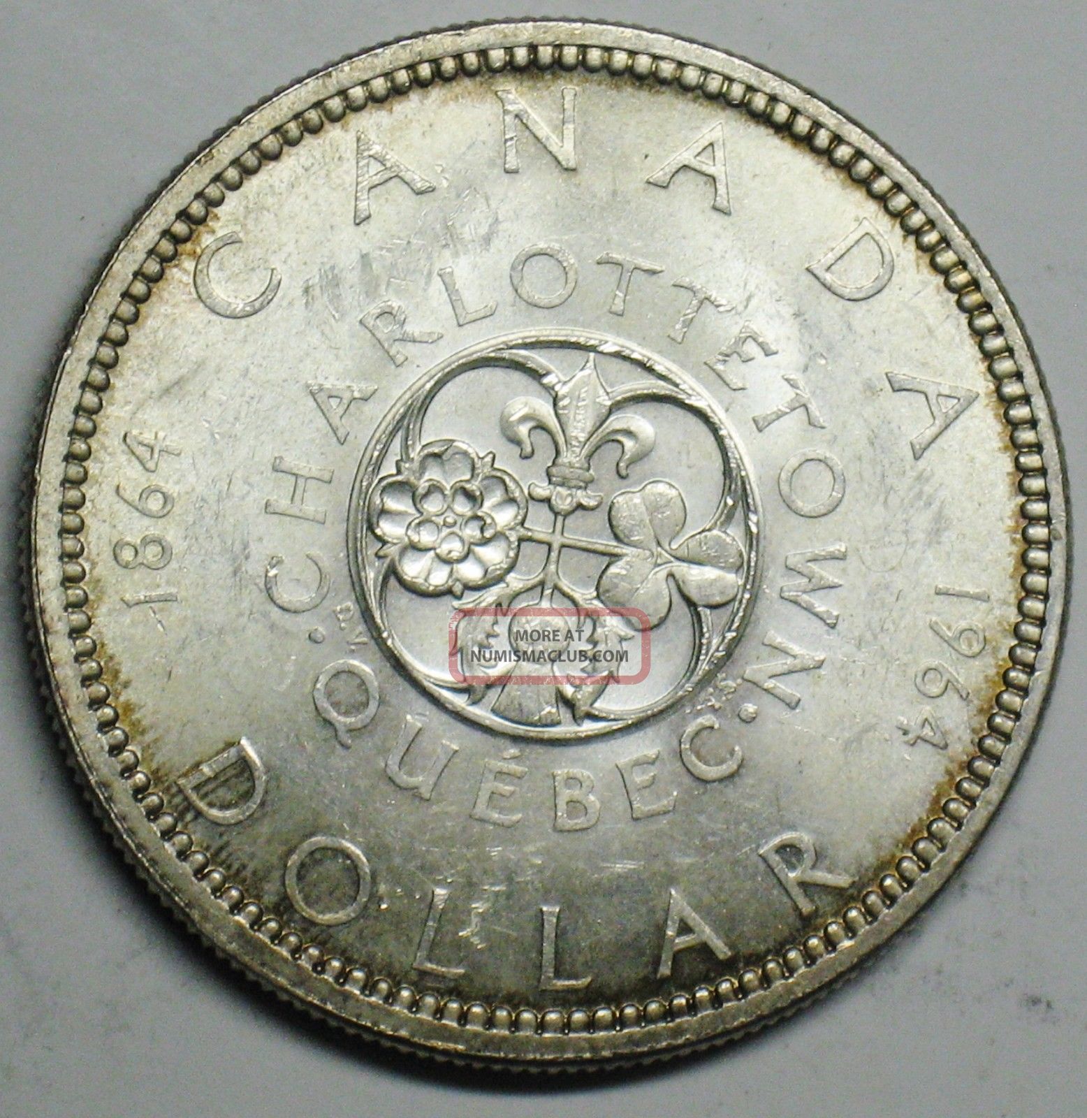 1964 Canadian Silver Dollar Grading Choice Bu 600 Asw T206 1964 Canadian Silver Dollar Grading Choice Bu 600 Asw T206