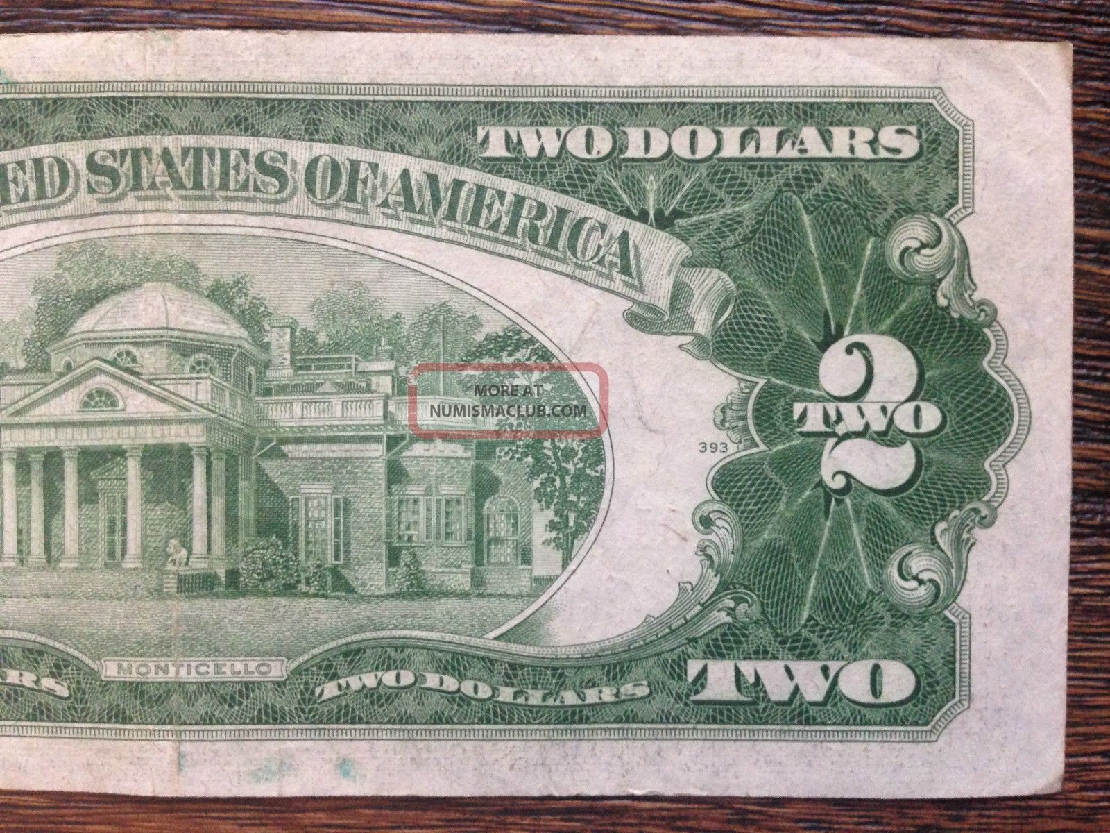 1953 2 Red Seal Legal Tender Star Note