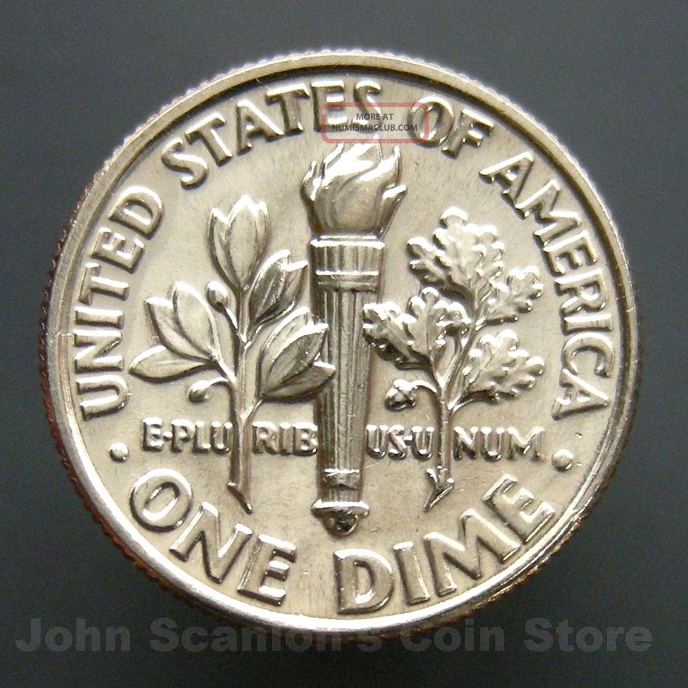 1990 - P Roosevelt Dime 10c Us Coin Choice Bu