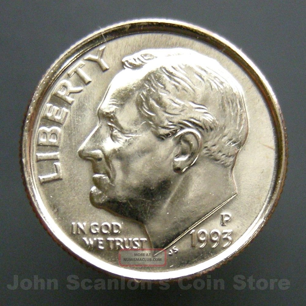 1993 - P Roosevelt Dime 10c Us Coin Choice Bu