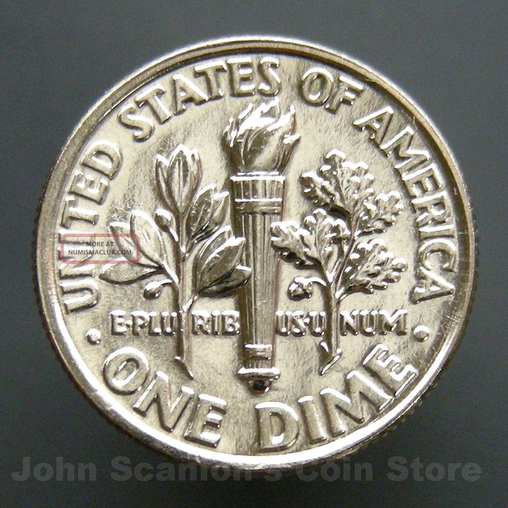 1993 - P Roosevelt Dime 10c Us Coin Choice Bu