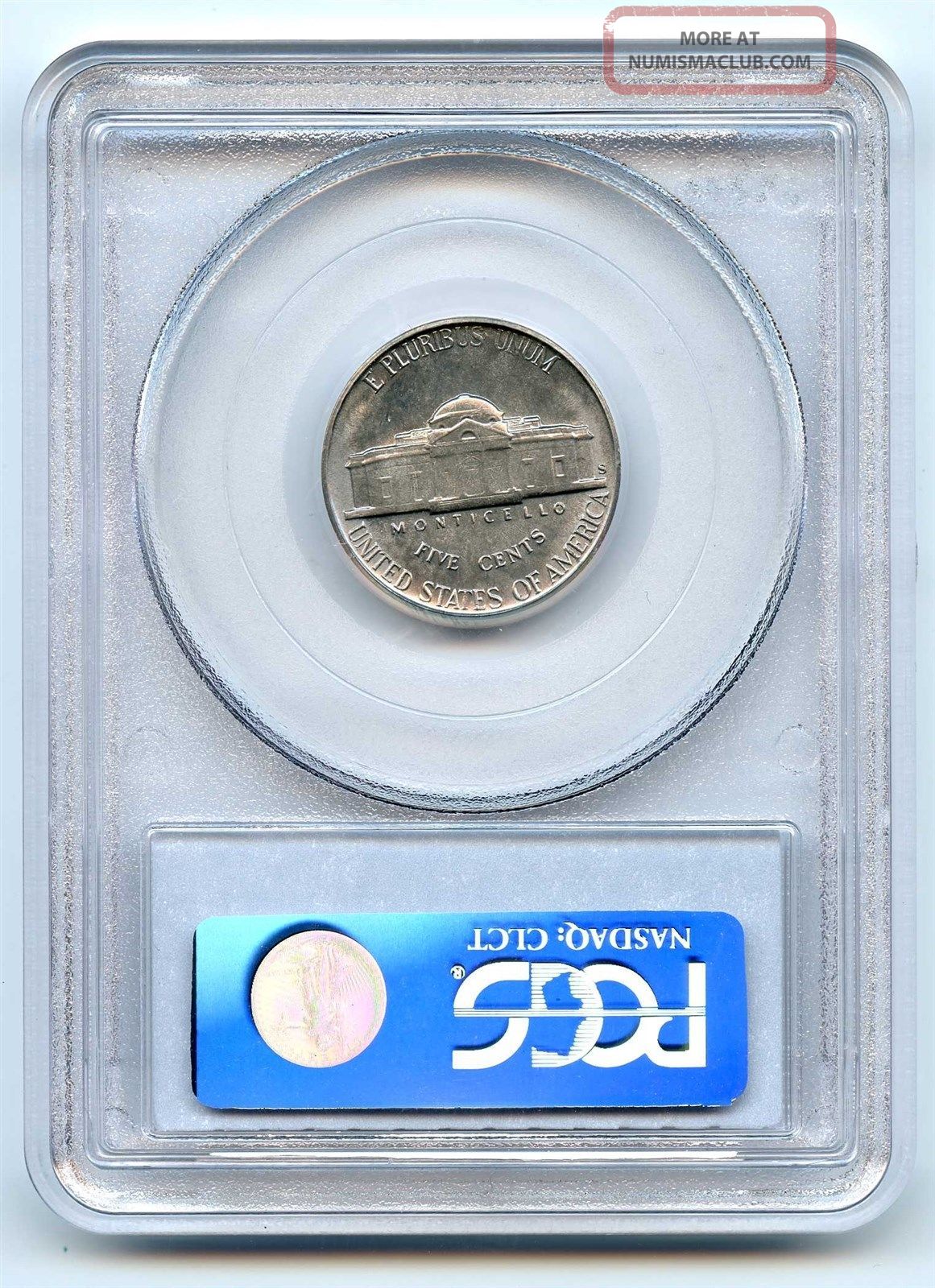1952 S Pcgs Ms65 5c Jefferson Nickel