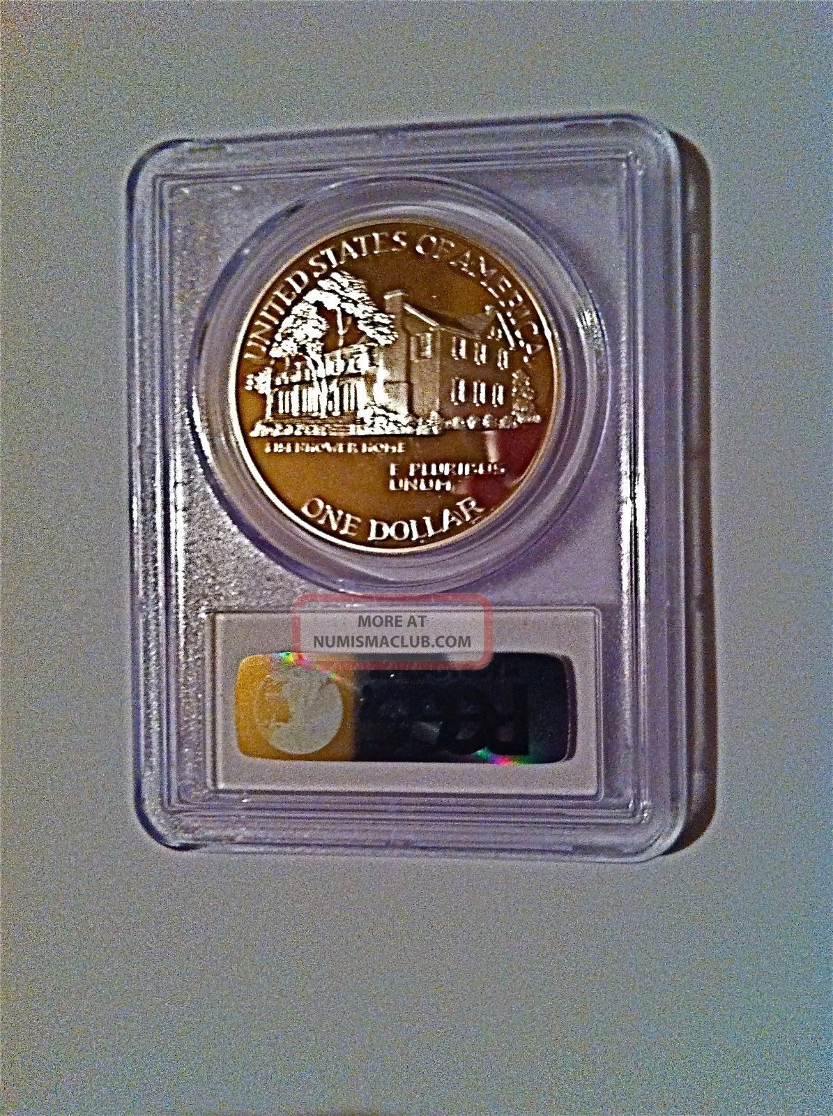 1990 - P Pcgs Pr69dcam Eisenhower Centennial 1 Dollar Coin Uncirculated