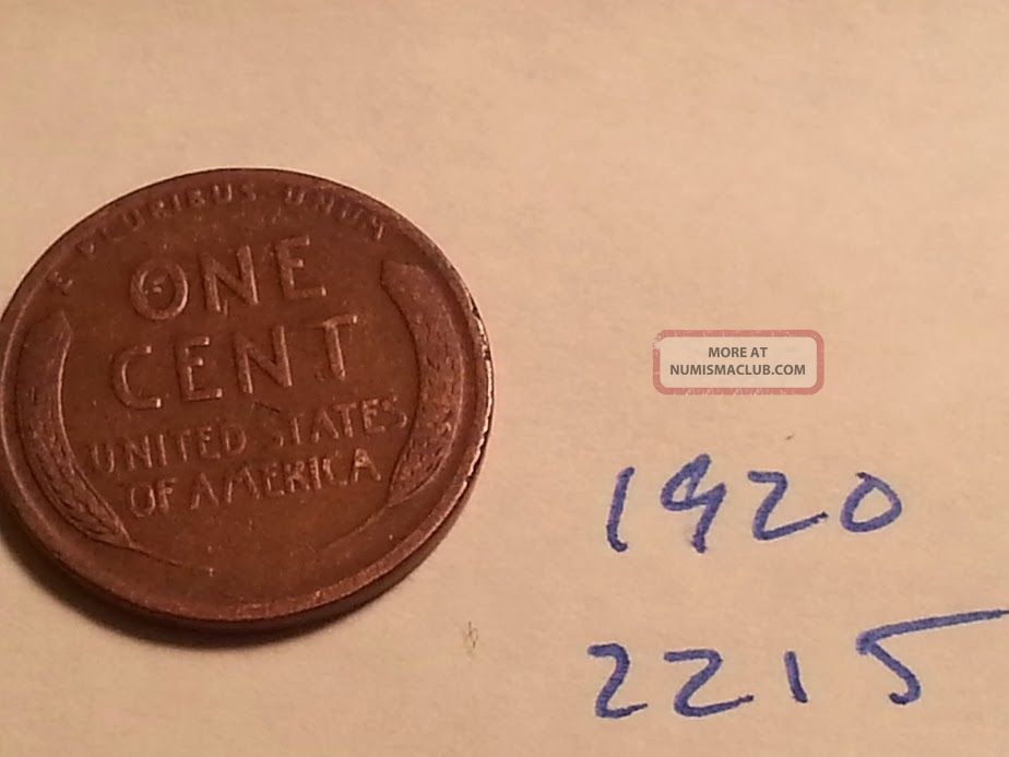 1920 Lincoln Cent Fine Detail Great Coin (2215) Wheat Back Penny