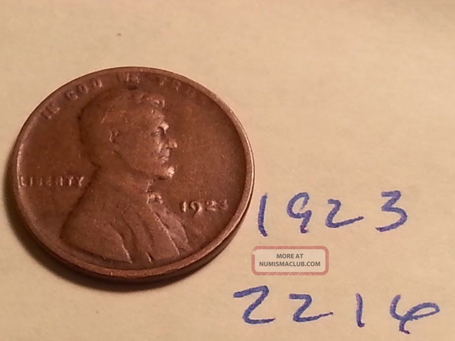 1923 Lincoln Cent Fine Detail Great Coin (2216) Wheat Back Penny