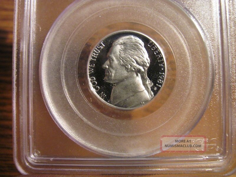 1981 - S (t - 2) Jefferson Nickel Pcgs Pr69 Dcam List=$32