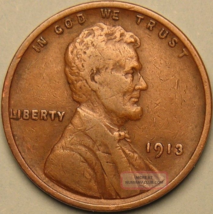 1913 P Lincoln Wheat Penny, Ab - 241