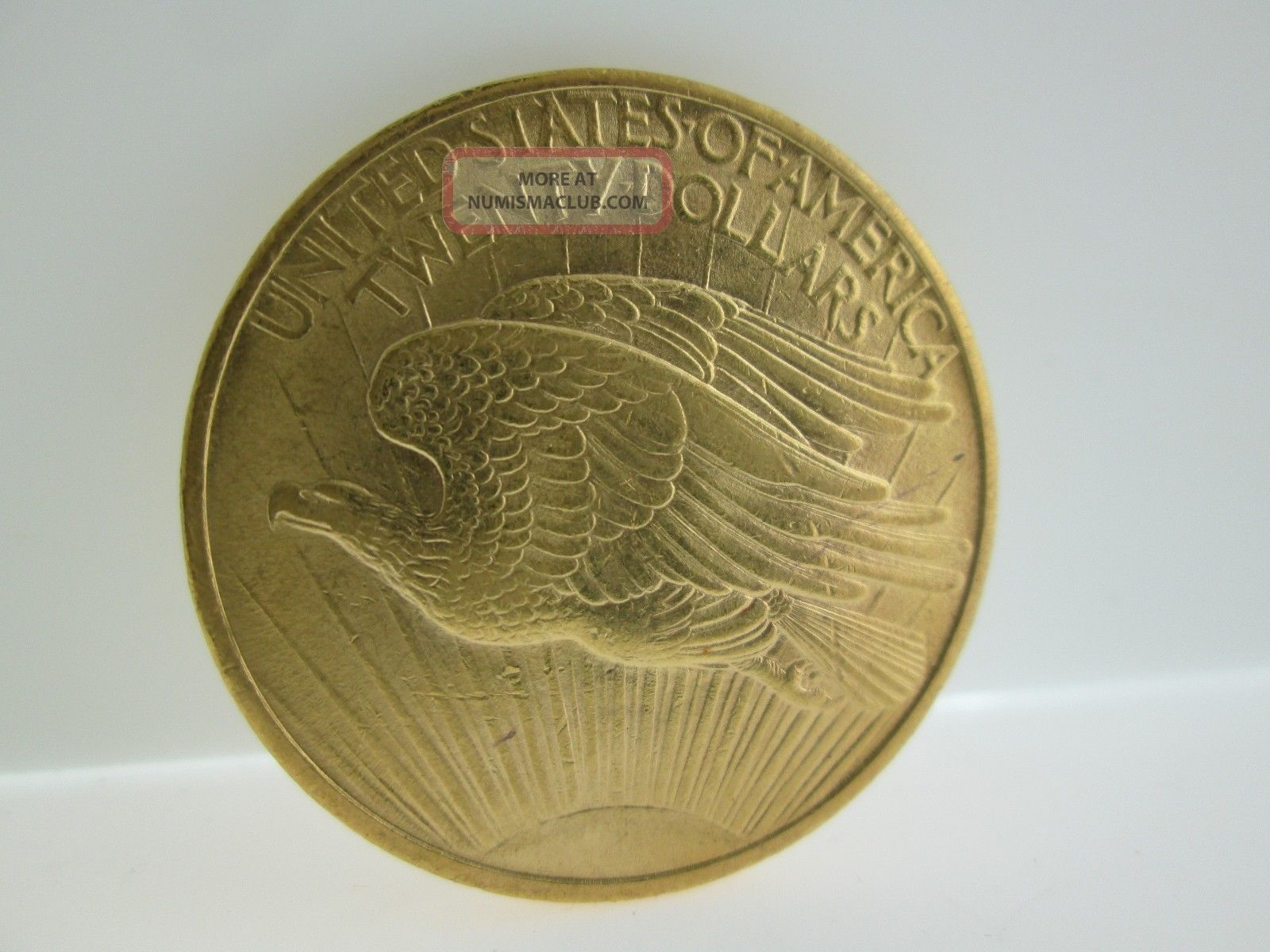 1908 $20 Saint - Gaudens Walking Liberty Double Eagle Gold Coin