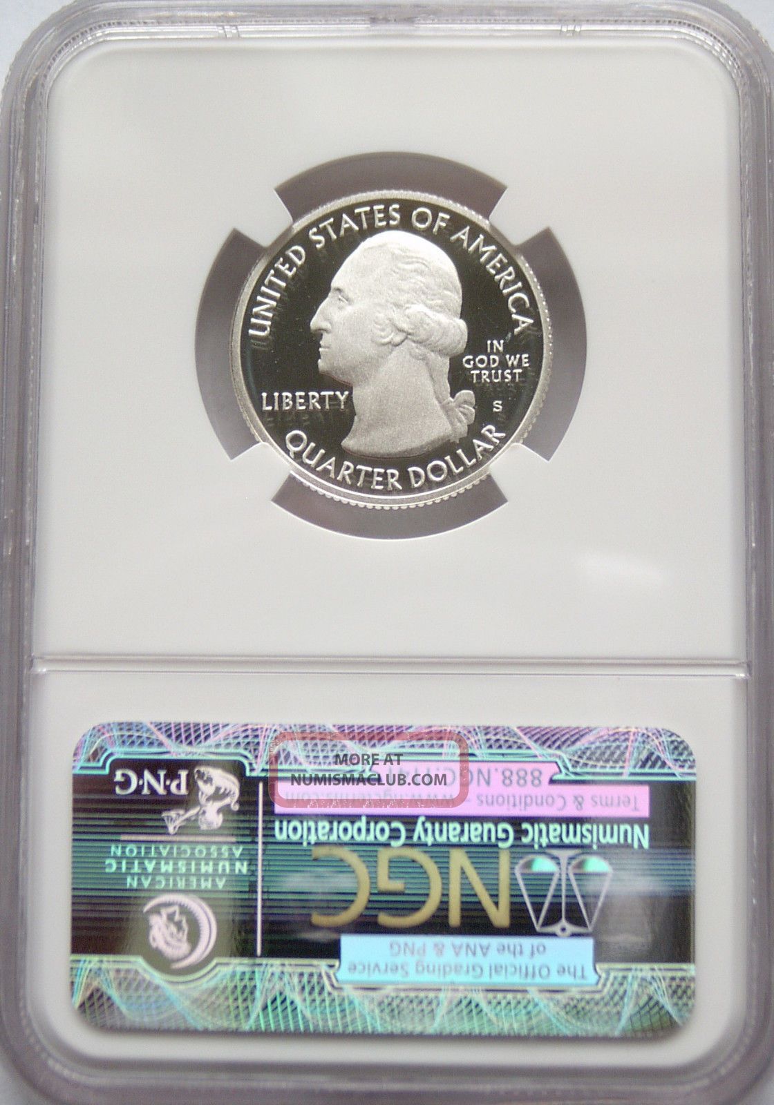 Ngc Registry 2012 S Pf70 Silver Proof Denali Quarter Perfect Alaska Usa 25c