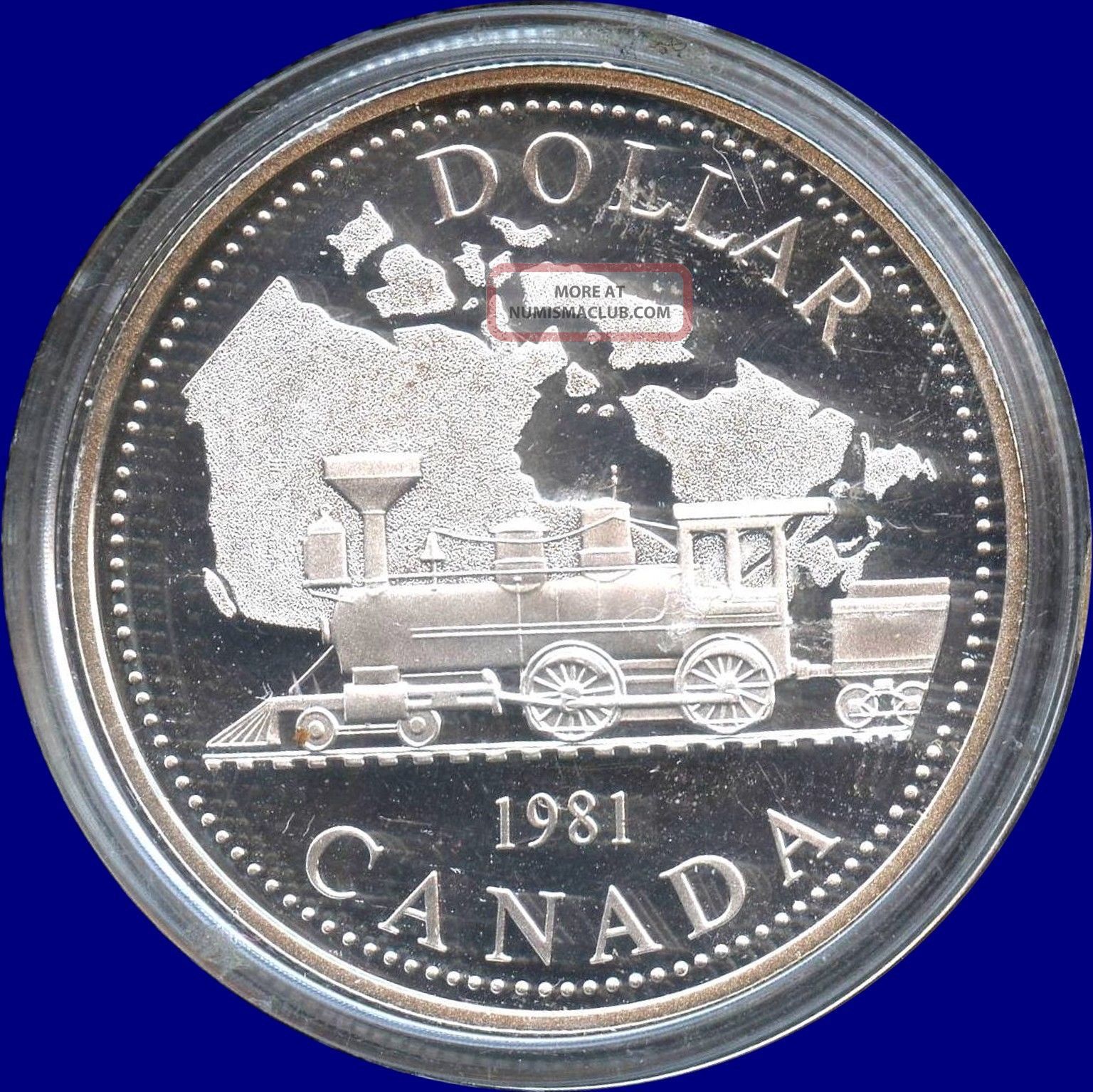 1981 Canada Proof Silver Dollar Coin 23 3 Grams 500 Silver No Tax 1981 Canada Proof Silver Dollar Coin 23 3 Grams 500 Silver No Tax