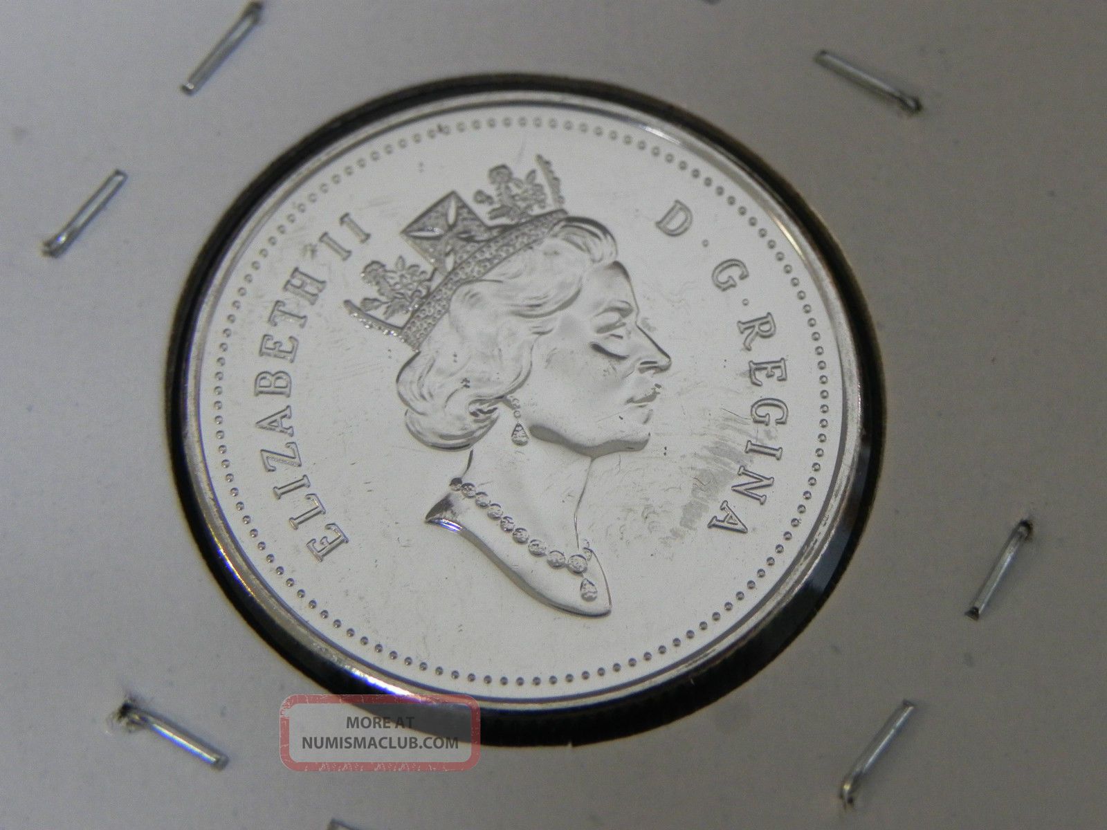 1993 Specimen Canadian Canada Caribou Quarter Twenty Five 25 Cent