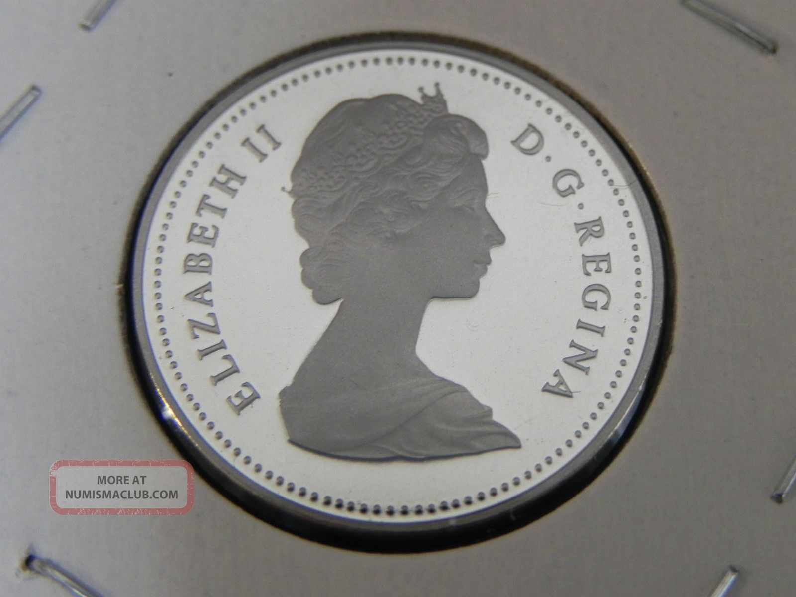 1985 Proof Unc Canadian Canada Beaver Nickel Five 5 Cent