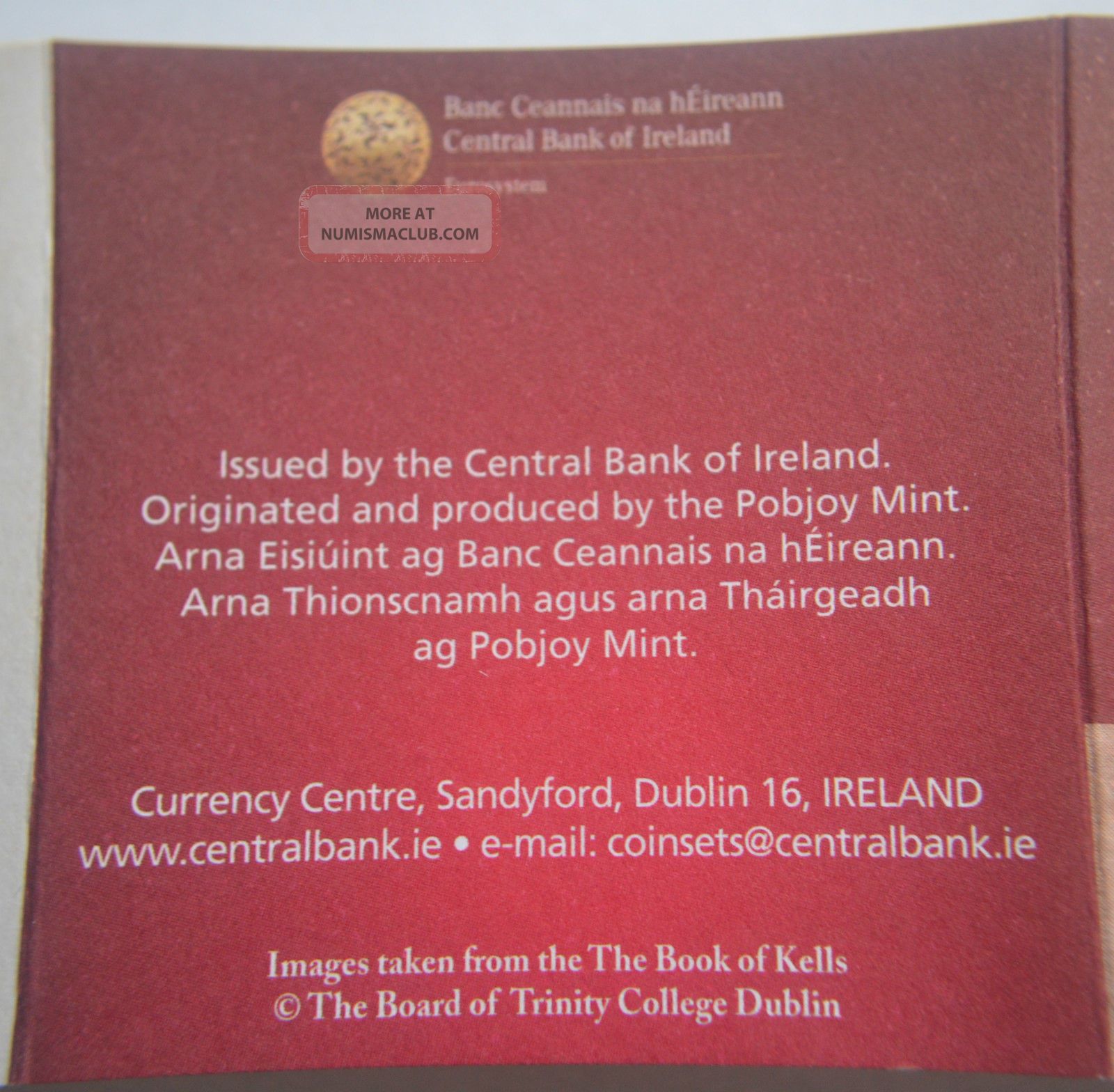 Ireland Irish 2012 Irland €20 Gold Proof Euro Coin 12, 000pcs