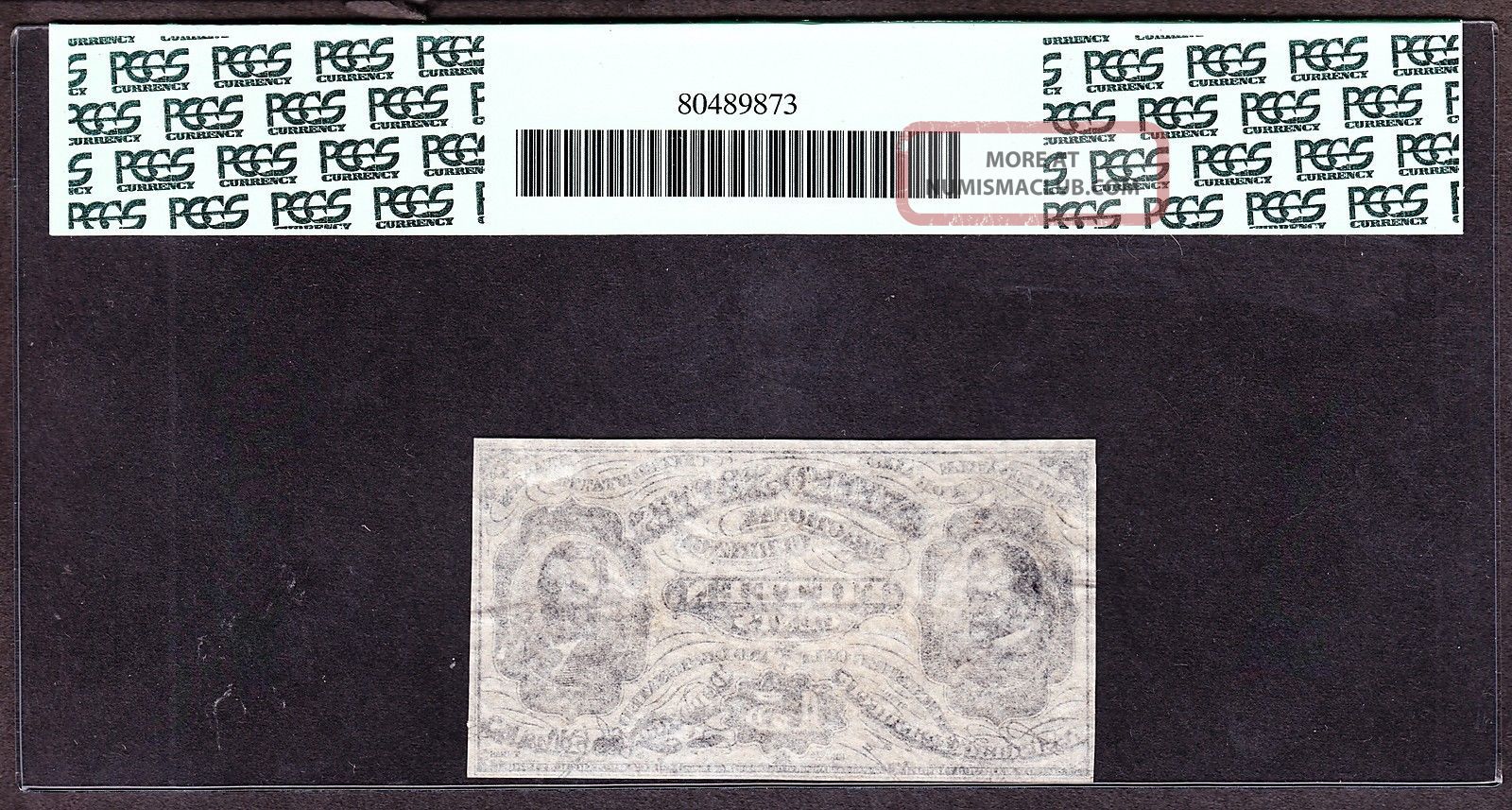 Us 15c Fractional Currency Specimen Fr1272 Spnmf Pcgs 64 Vch Cu