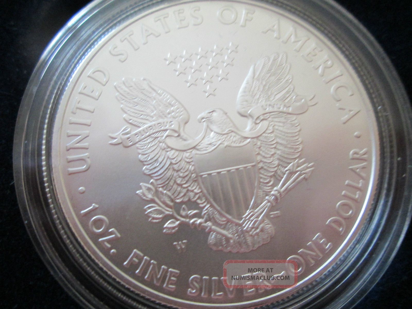 American Silver Eagle One Ounce Silver Uncirculated Coin 2008
