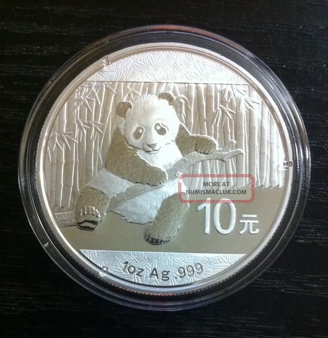 2014 Panda Silver Coin 1oz China Chinese. 999 Ag Bullion