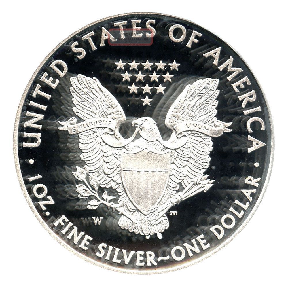 2014 - W Silver Eagle $1 Pcgs Proof 70 Dcam (first Strike, Doily Label)