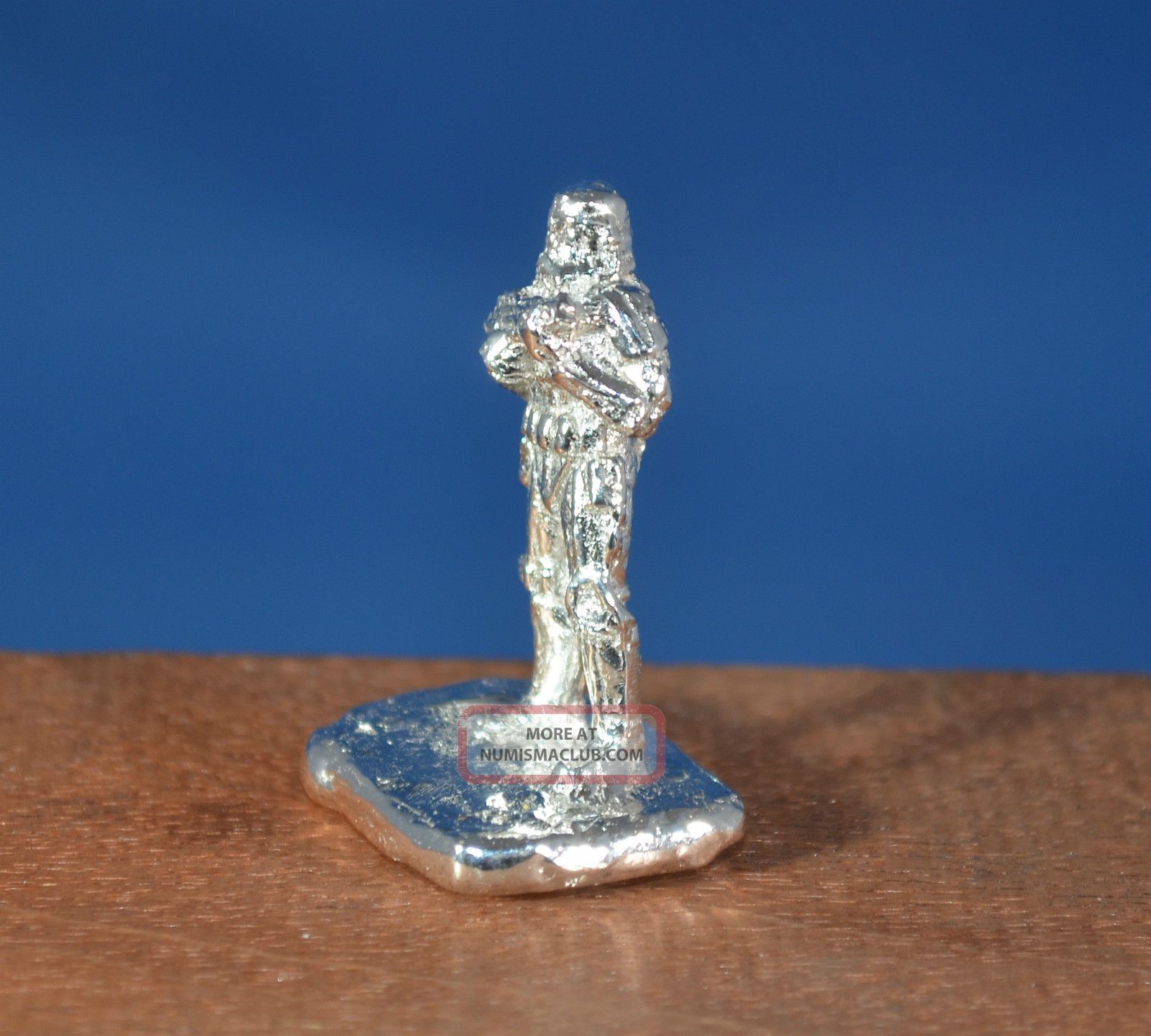 Hand Casted Solid. 999 Fine Silver Star Wars Inspired Stormtrooper ...