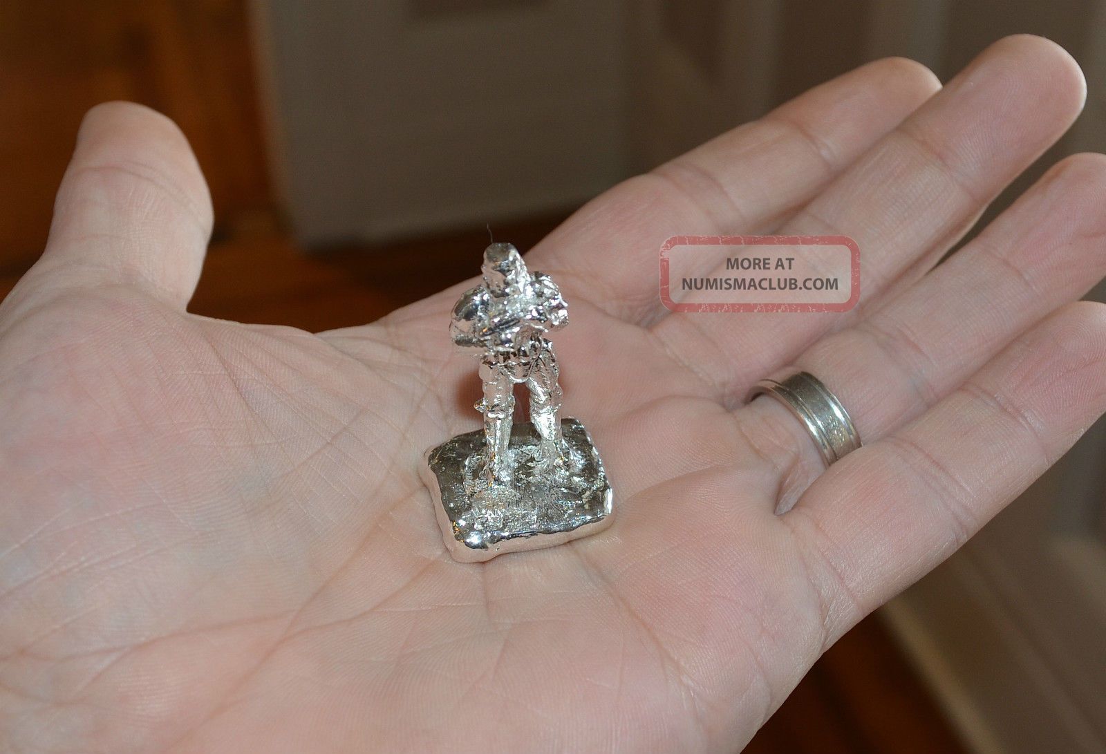 Hand Casted Solid. 999 Fine Silver Star Wars Inspired Stormtrooper ...
